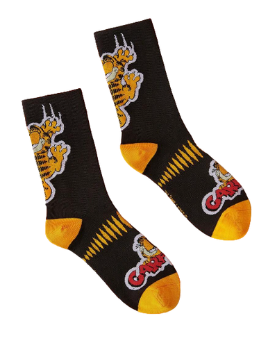 Ladies Mischievous Garfield Sock