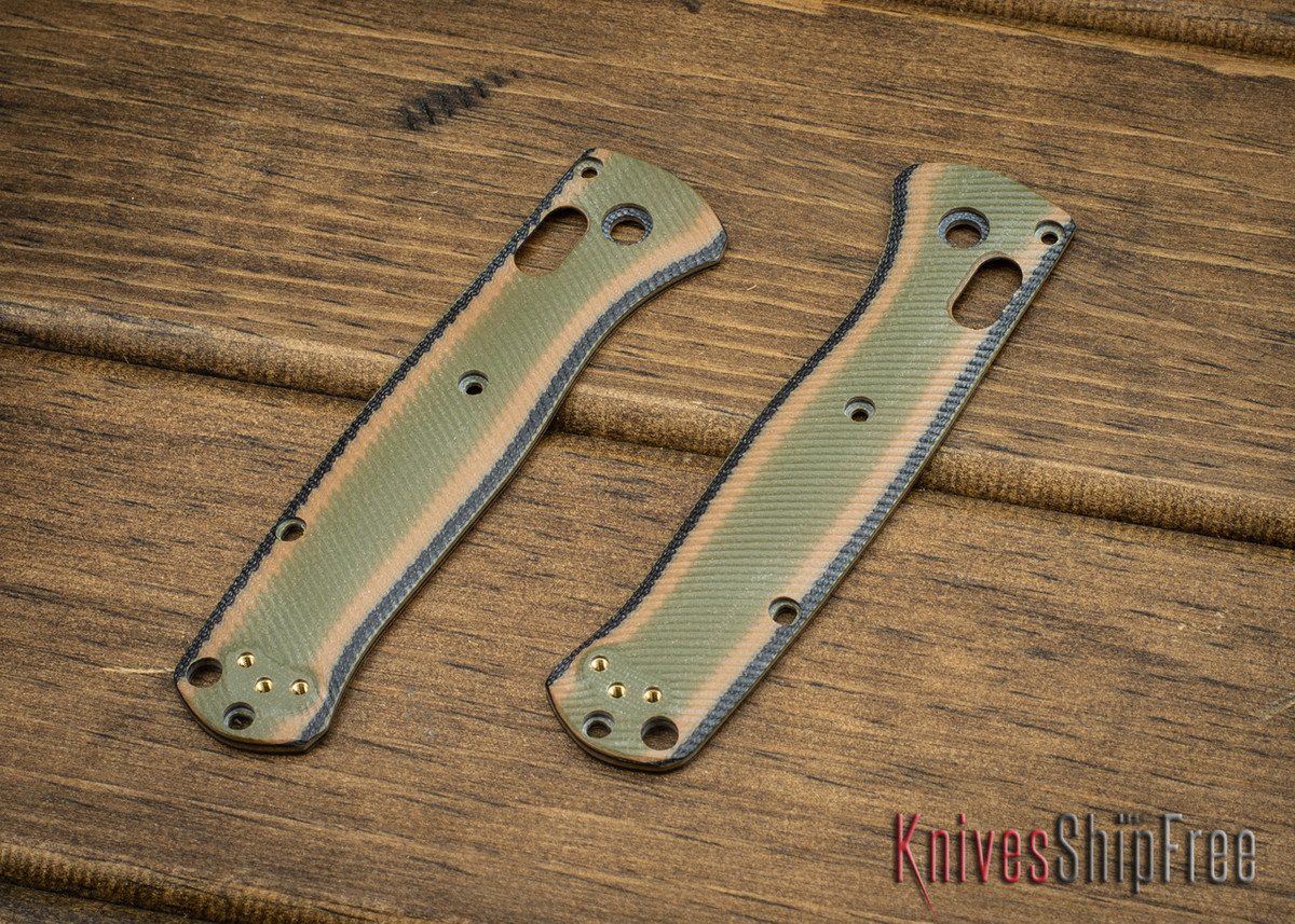 Custom Benchmade Bugout Scales - Camo G-10 | All Knives Ship Free
