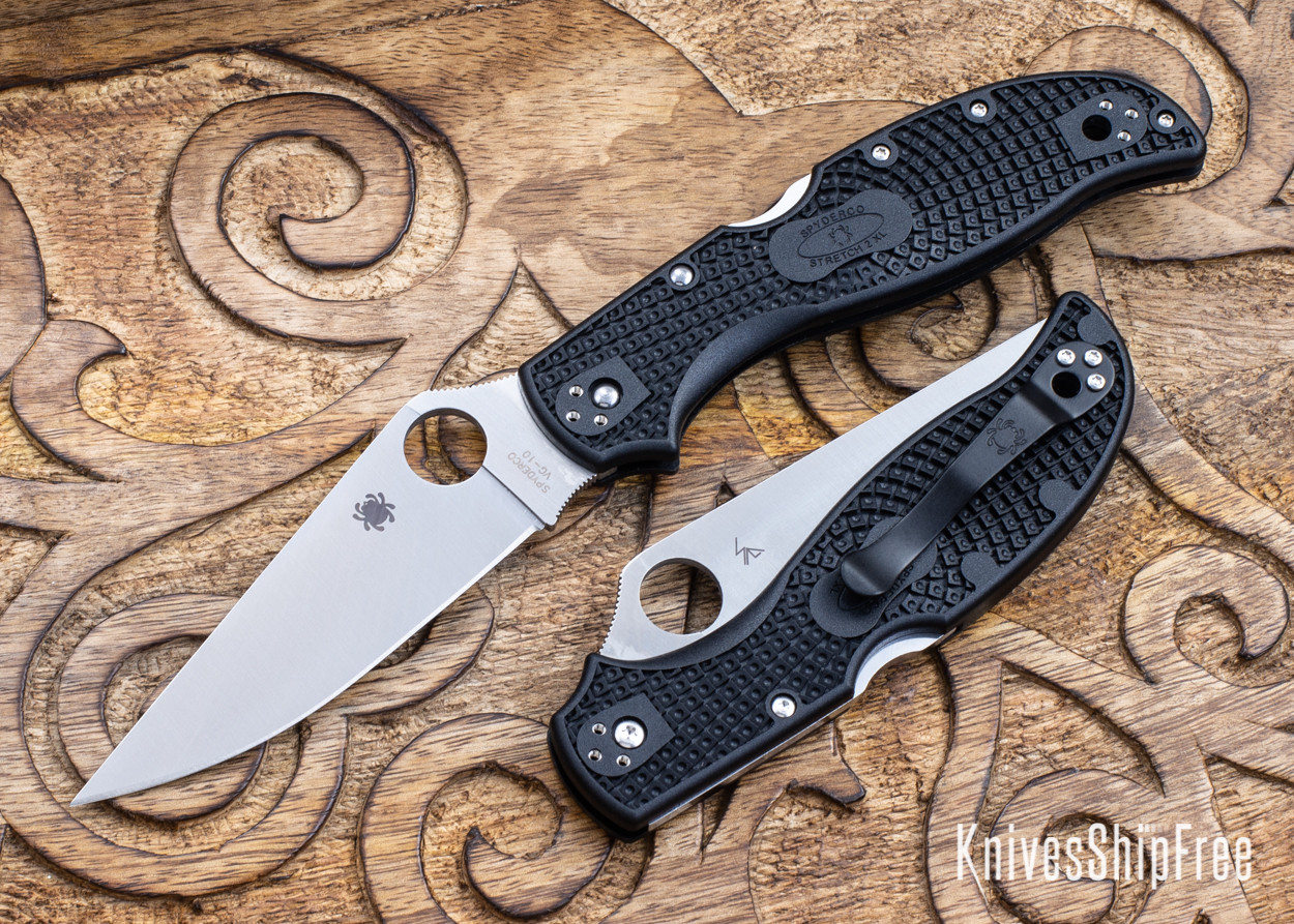 Spyderco: Yojimbo 2 Black Blade - Black G-10 - CPM S30V - C85GPBBK2