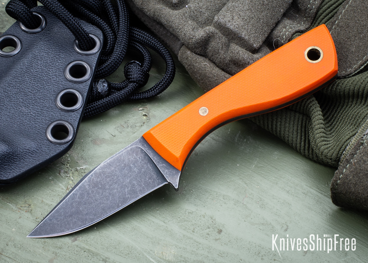Auxiliary Manufacturing: Runt - Orange G-10 - AEB-L - Acid Stonewash