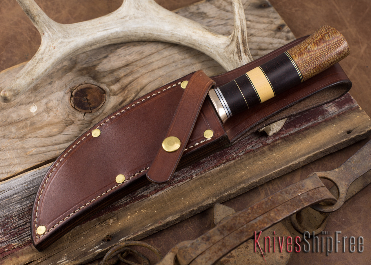 Mike Malosh Custom: Skinner - Stacked Micarta