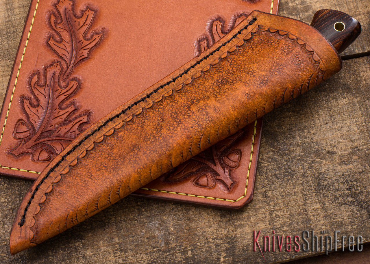 Cross Knives: Forged Hunter Knife - Cocobolo