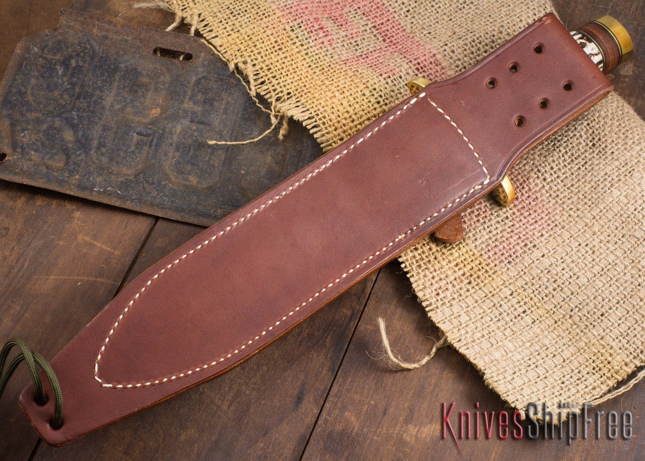 Randall Made Knives: Model 12-9 #14 Grind Sportsman Bowie - Stag ...