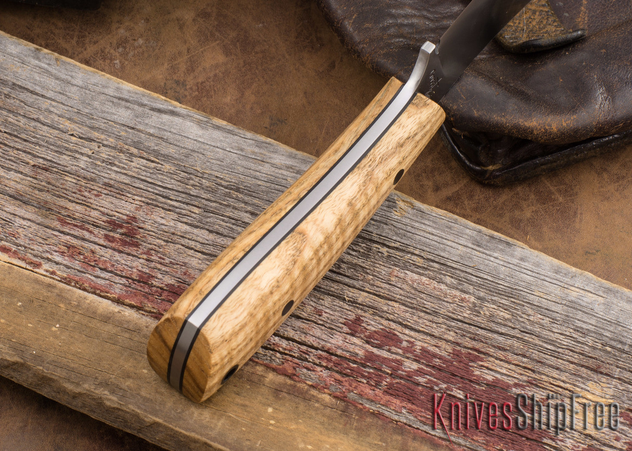Cross Knives: MiniMuk - Curly Ash - Black Liners - CK24DD010