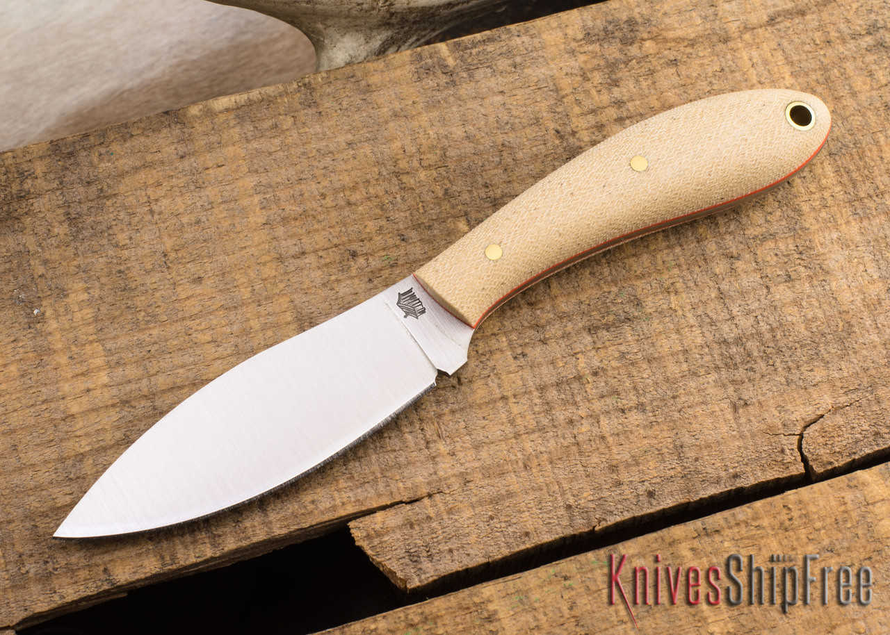 L.T. Wright Knives: Small Northern Hunter - Snakeskin Micarta - Matte ...