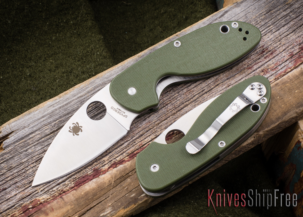 Spyderco: Efficient - Green G-10 - C216GP