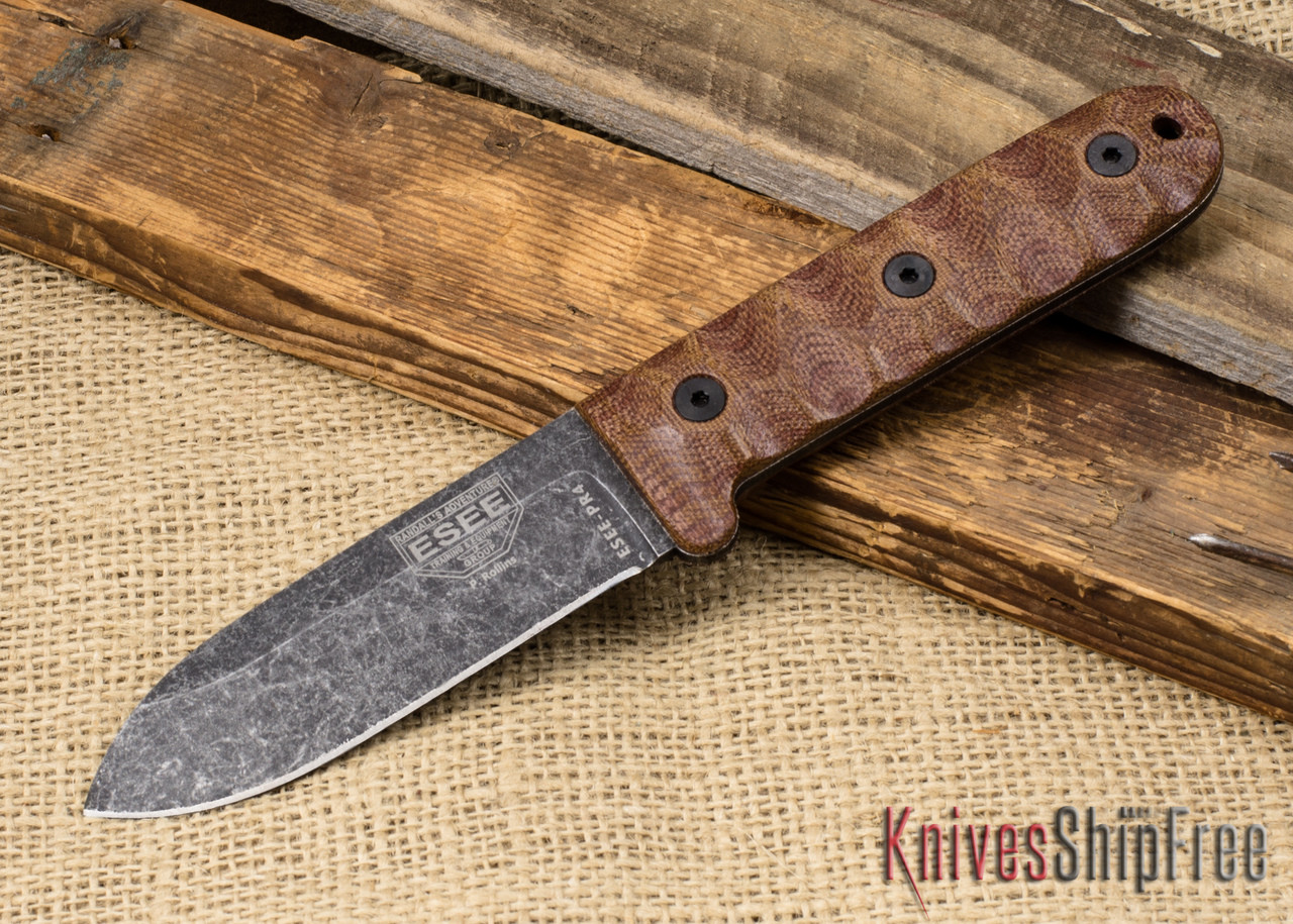 ESEE Knives: Camp-Lore PR4 - Black Oxide Finish