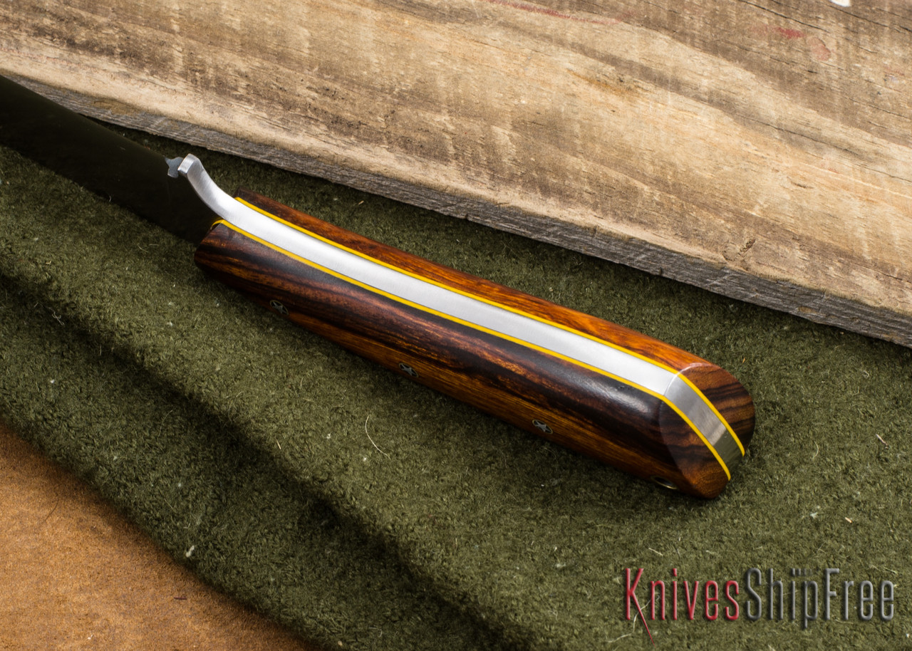 Cross Knives: All Round Hunter - Desert Ironwood - Texas Pins - Yellow ...