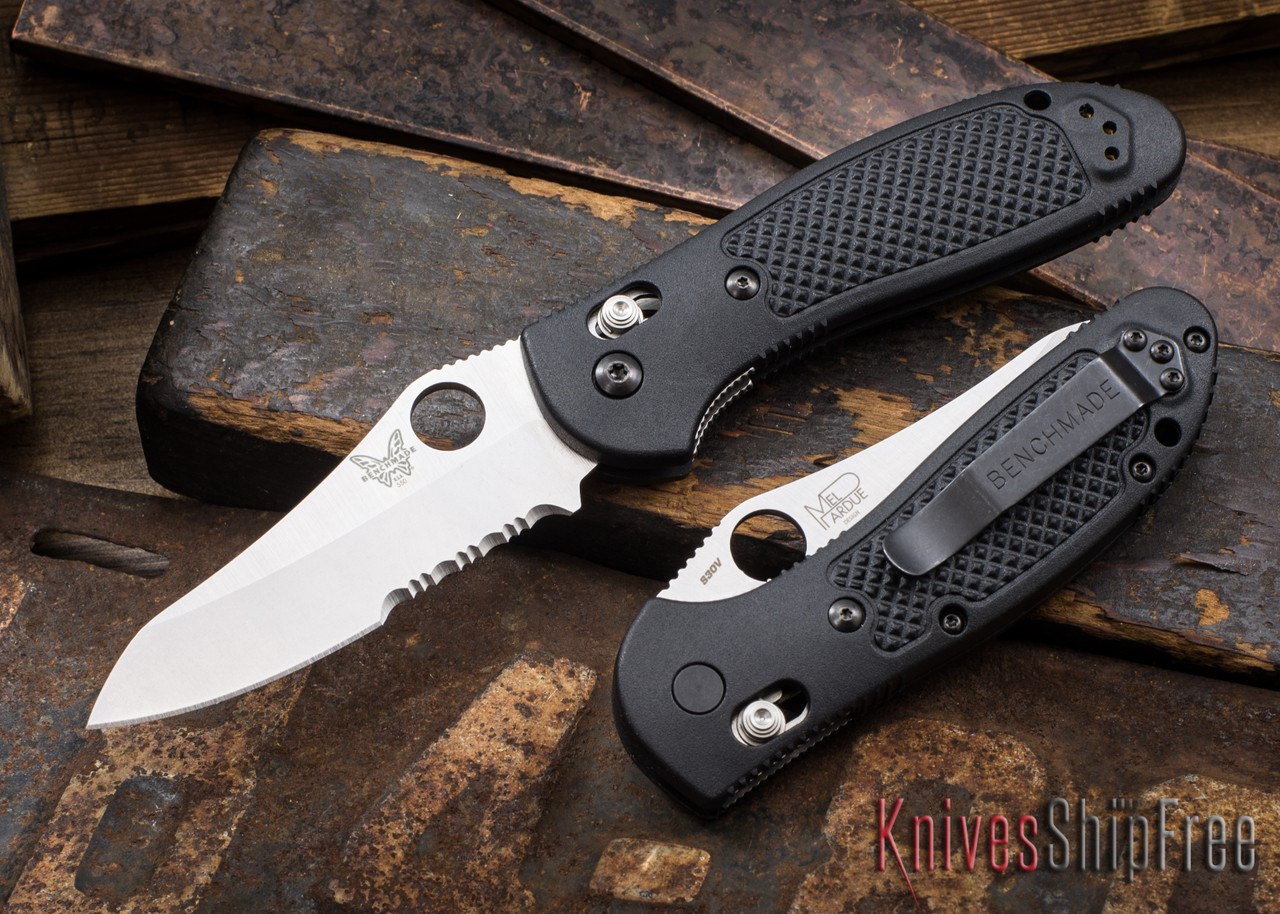 Benchmade Knives: 550S-S30V Griptilian - Sheepsfoot - Serrated Blade ...