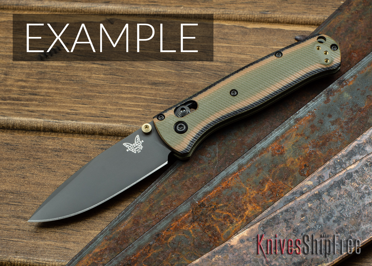 Custom Benchmade Bugout Scales - Camo G-10