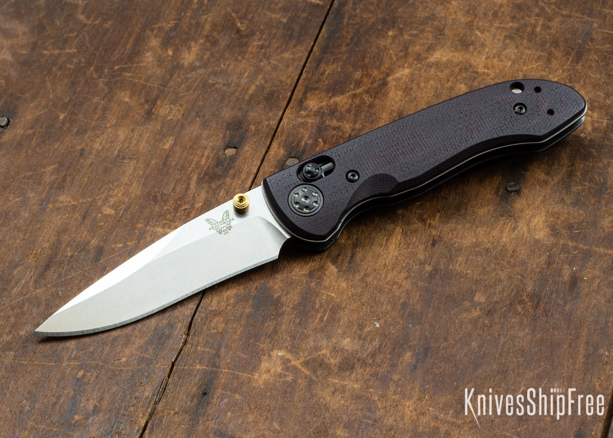 Benchmade Knives: 698-1901 Foray - Limited Edition #156 - Deep Red ...