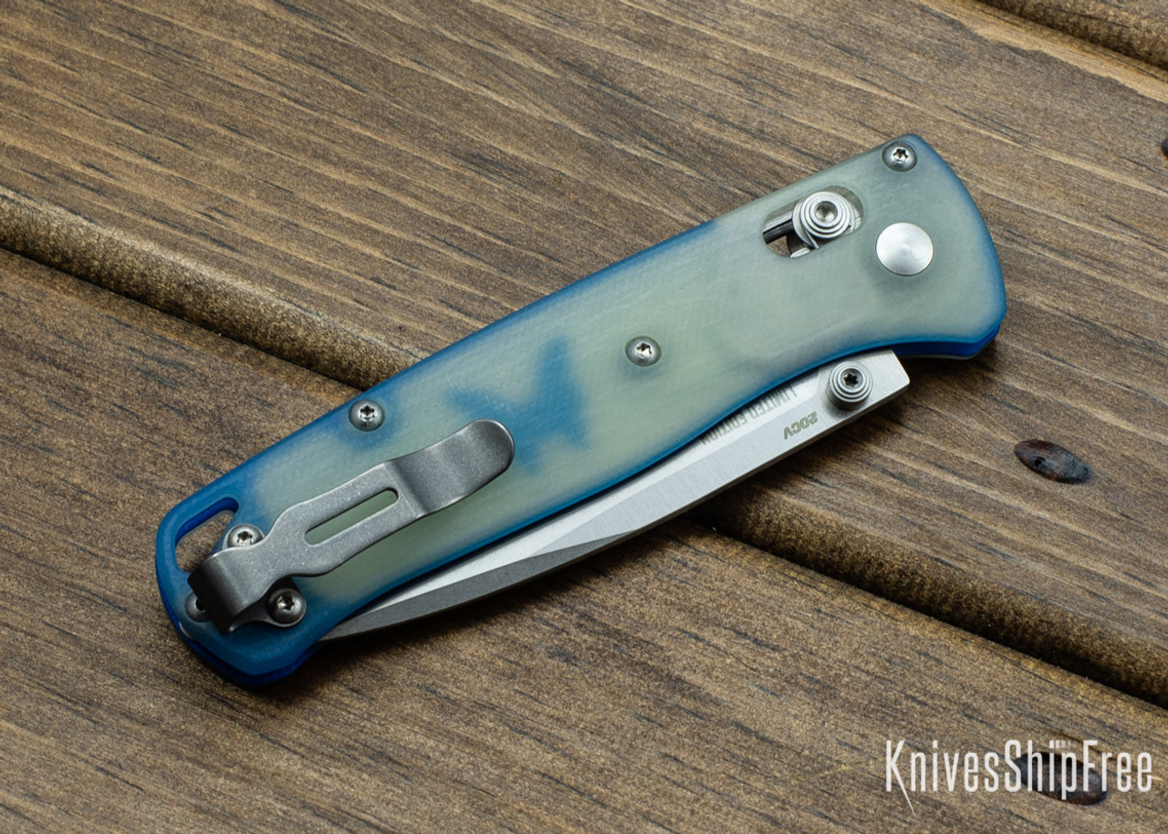 Benchmade Knives: 535-1901 Bugout - AXIS Lock - Natural Jade G-10 - CPM ...