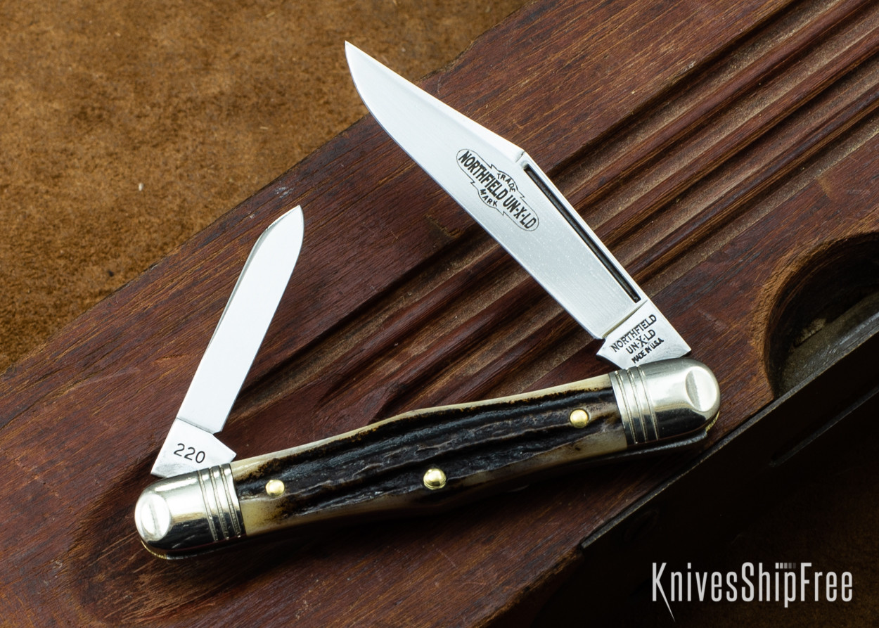 Great Eastern Cutlery: #33 Conductor - Northfield UN-X-LD - Sambar Stag 42