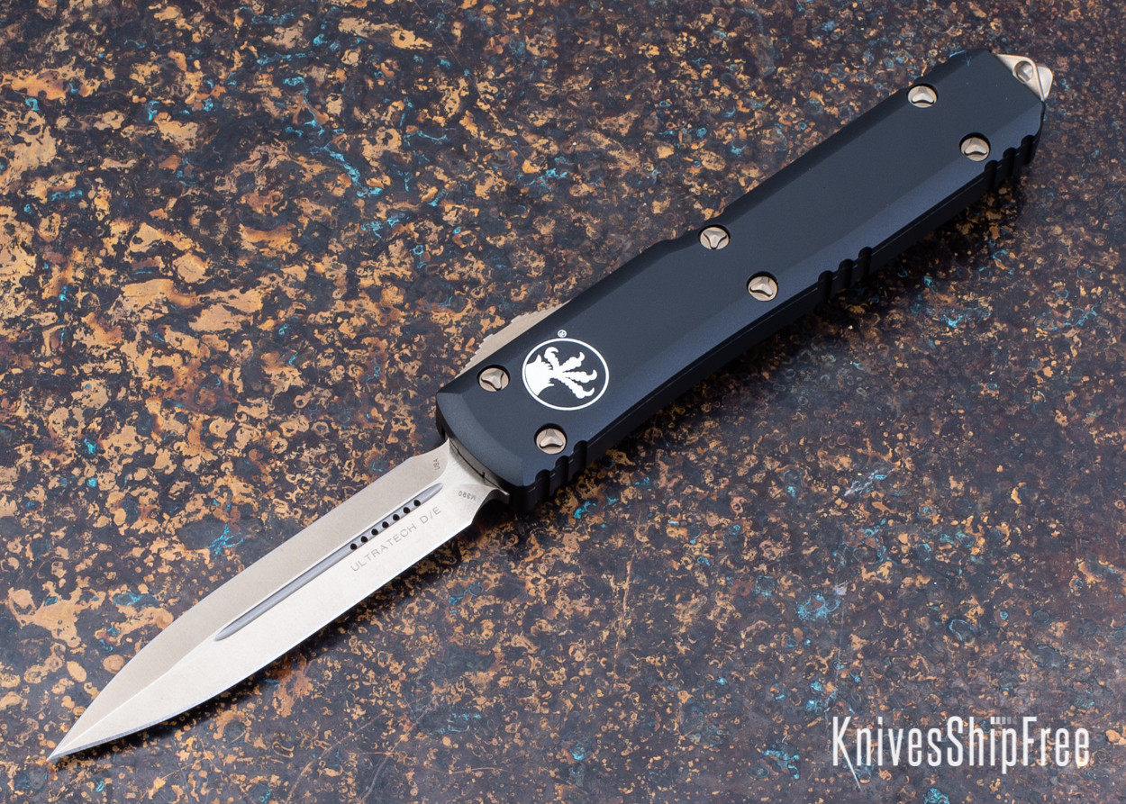 Microtech: Ultratech - Auto OTF - Double Edge - Bronzed STD Blade - 122-13