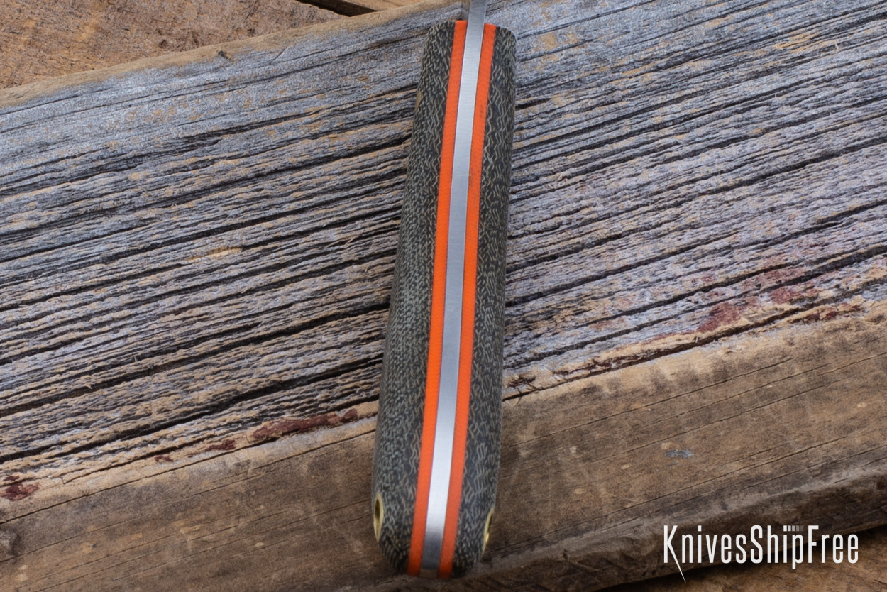 L.T. Wright Knives: Small Northern Hunter - AEB-L - High Saber - Green ...