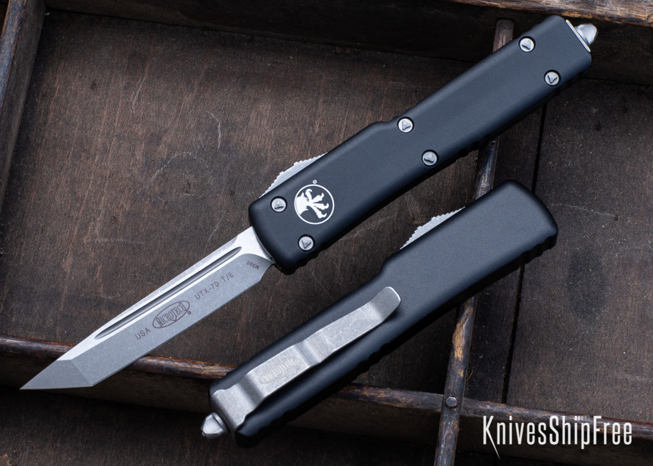 Microtech Utx 70 Auto Otf Tanto Edge Apocalyptic Std Blade 149