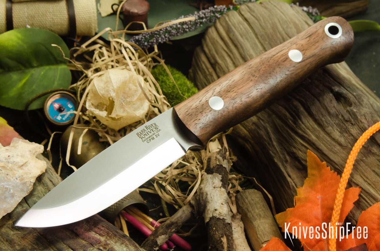 Bark River Knives: Bushcrafter - CPM 3V - American Walnut #2