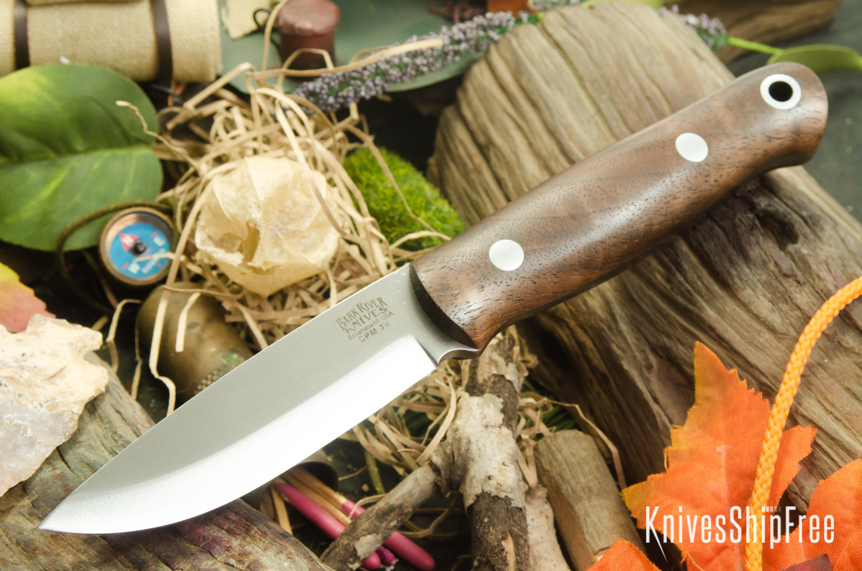 Bark River Knives: Bushcrafter - CPM 3V - American Walnut #3