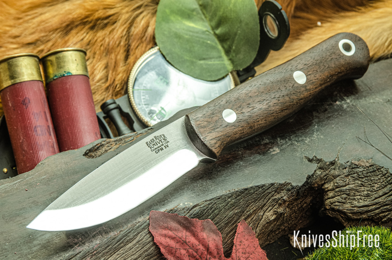 Bark River Knives: Ultralite Bushcrafter - CPM 3V - American Walnut #1