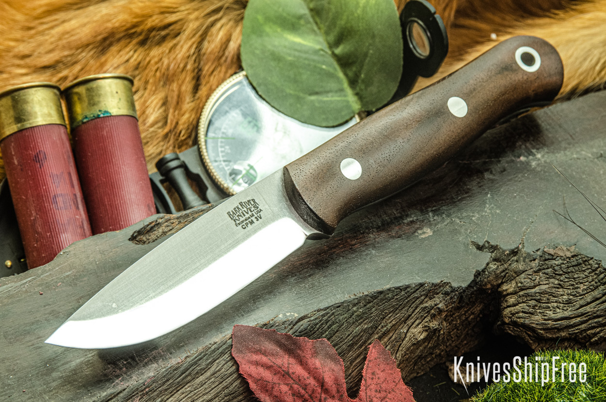 Bark River Knives: Ultralite Bushcrafter - CPM 3V - American Walnut #4
