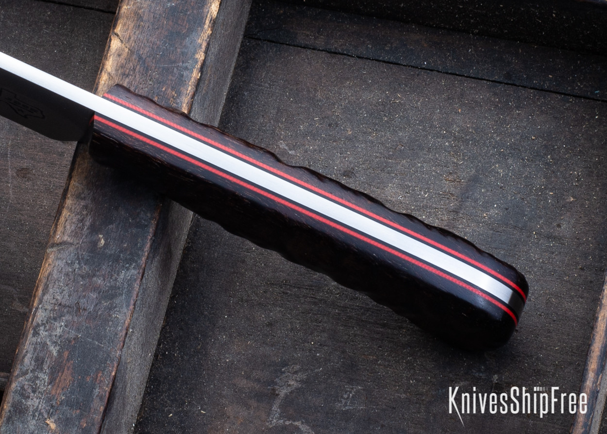 Jeff Davidson Custom Knives: IBEX Hunter - Stonewashed 80CrV2 - Curly ...