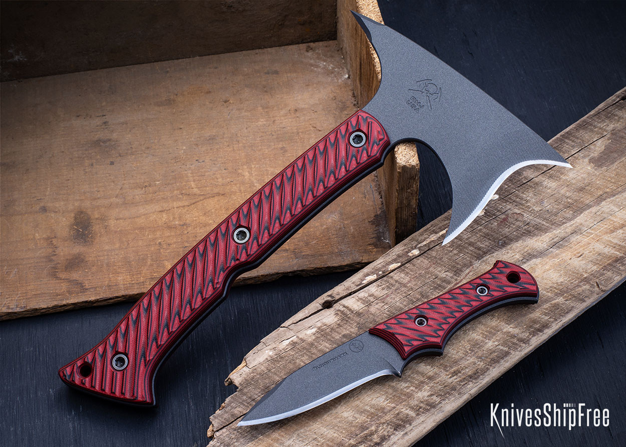 RMJ Tactical: Tracker Dan Graymatter & Bloodshark Set - Bloodshark Red G-10