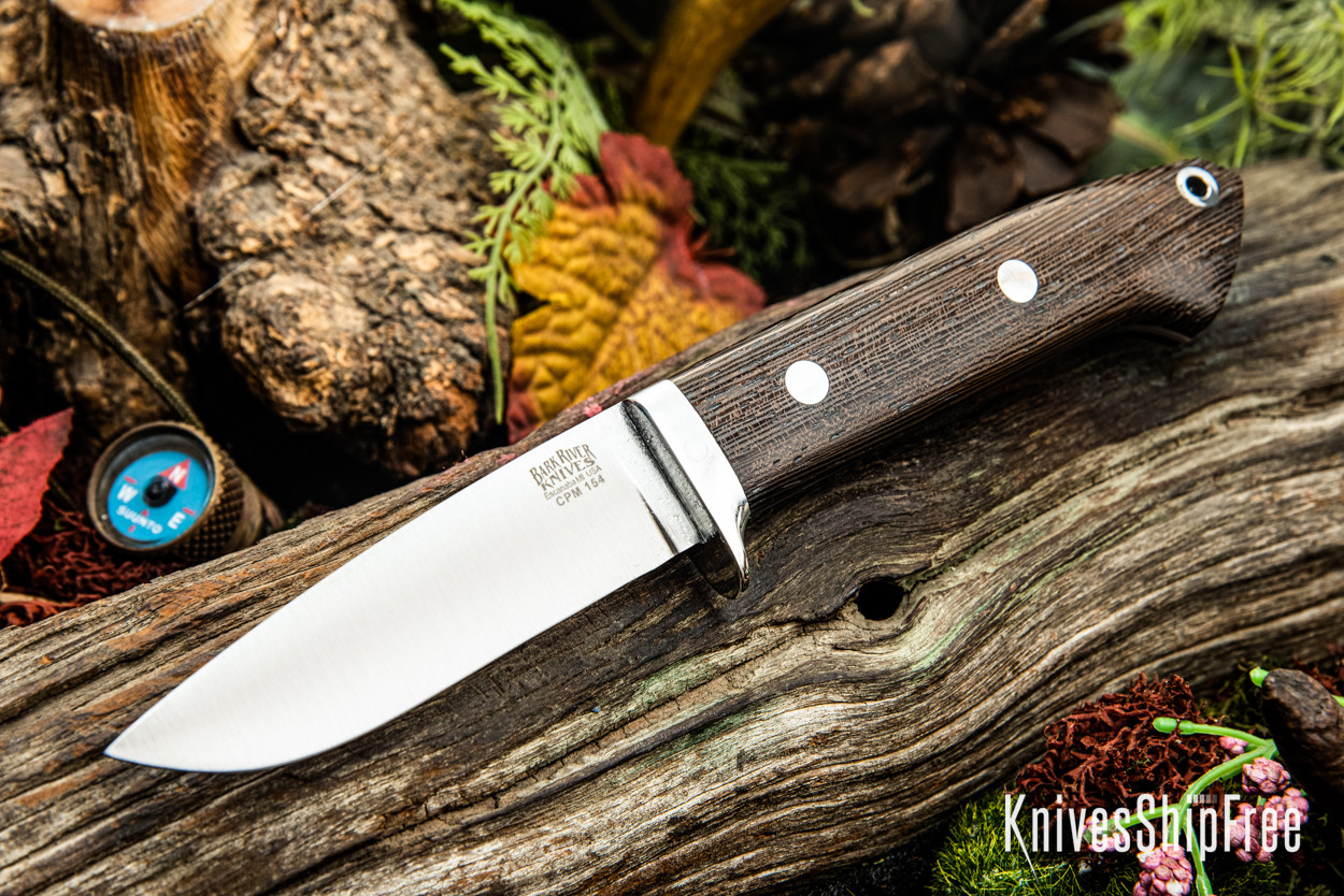 Bark River Knives: Bobcat Hunter - CPM 154 - Wenge #1