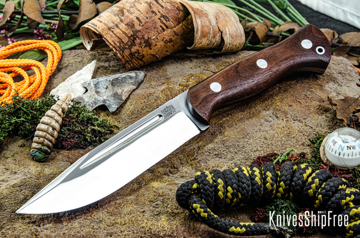 Bark River Knives: Cub - CPM 3V - Walnut Burl #1