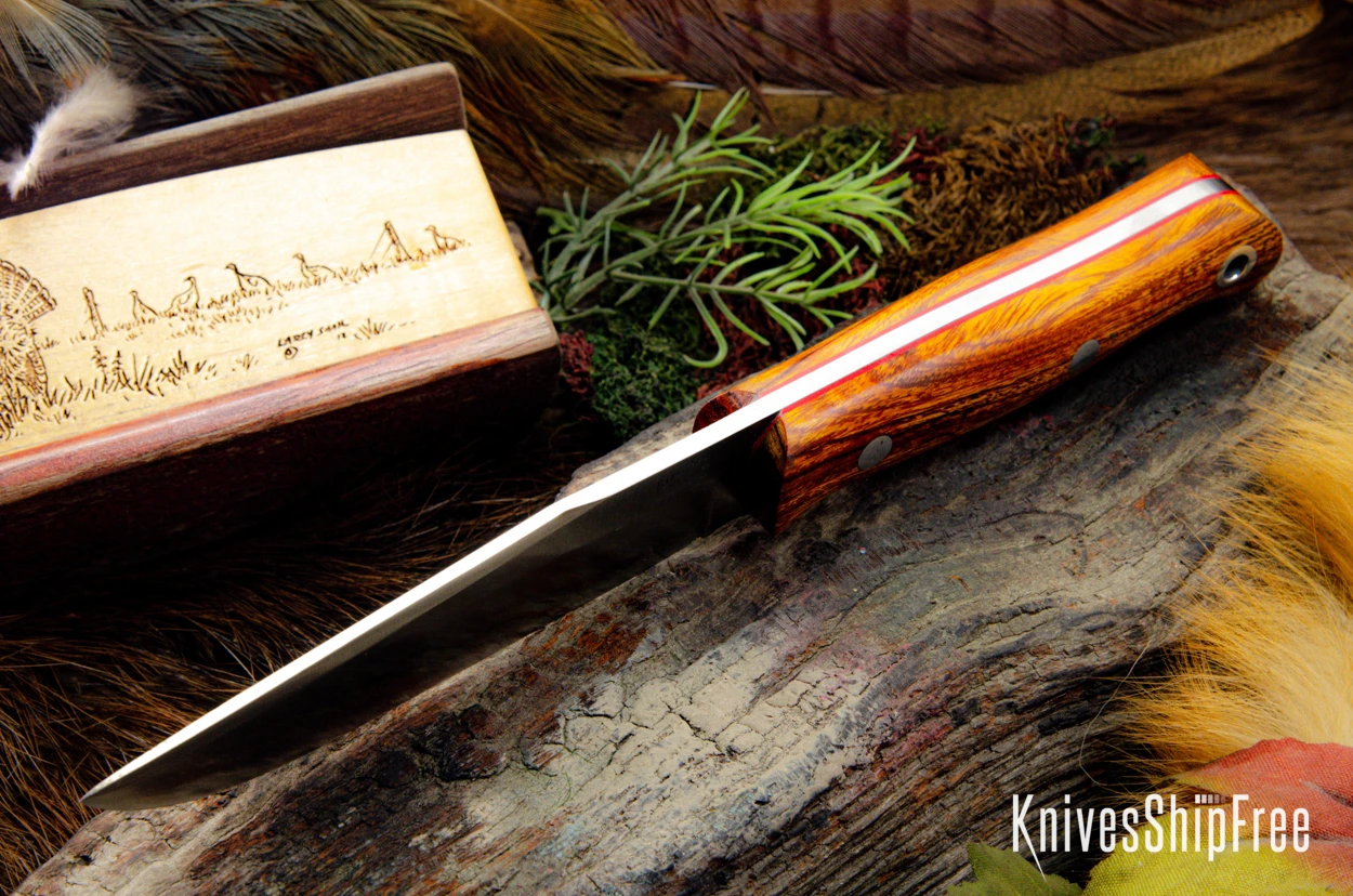 Bark River Knives: Ultralite Field Knife - CPM 3V - Desert Ironwood ...