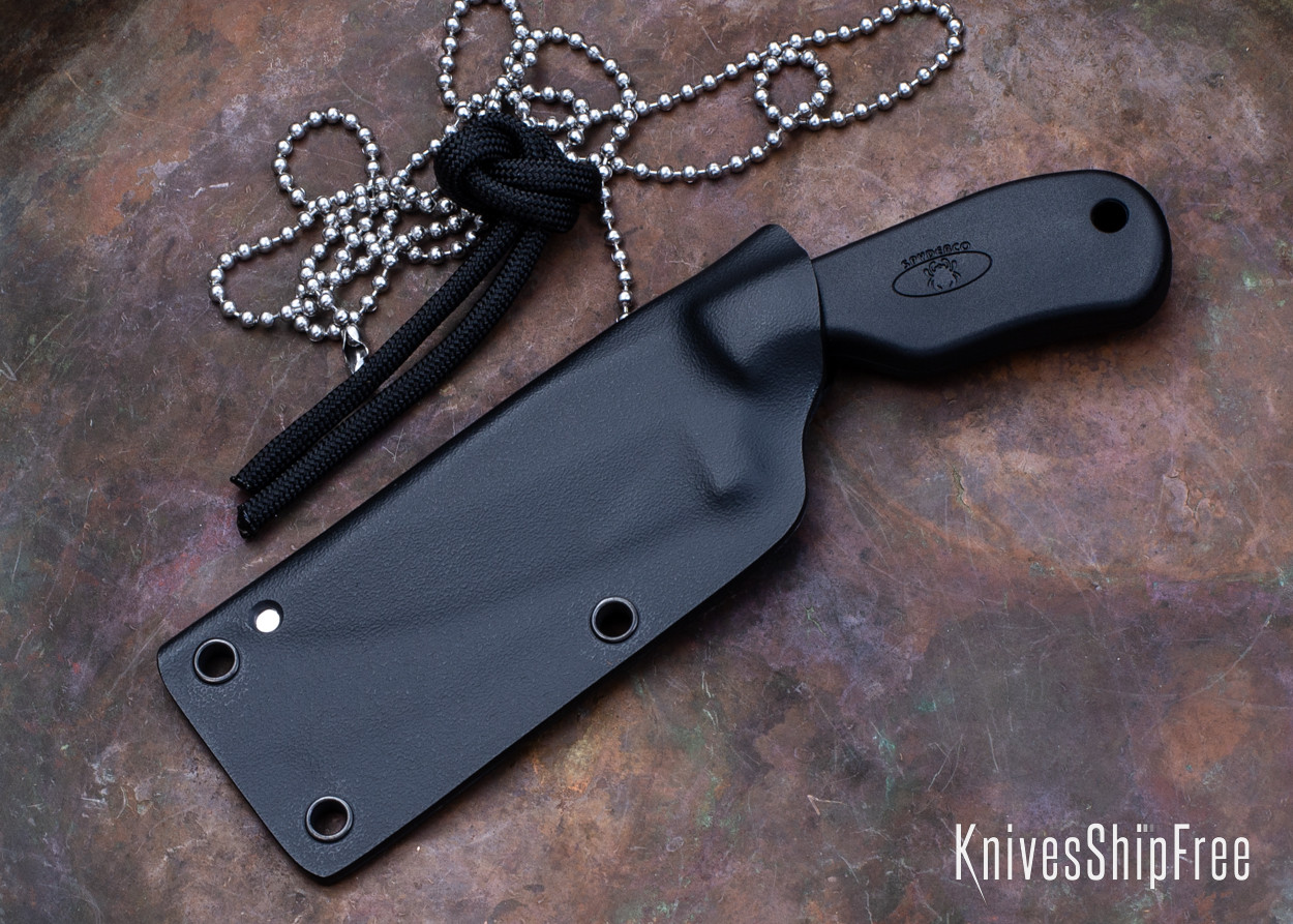 Spyderco: Subway Bowie - Plain Edge - LC200N - Black Blade - FB48PBBK