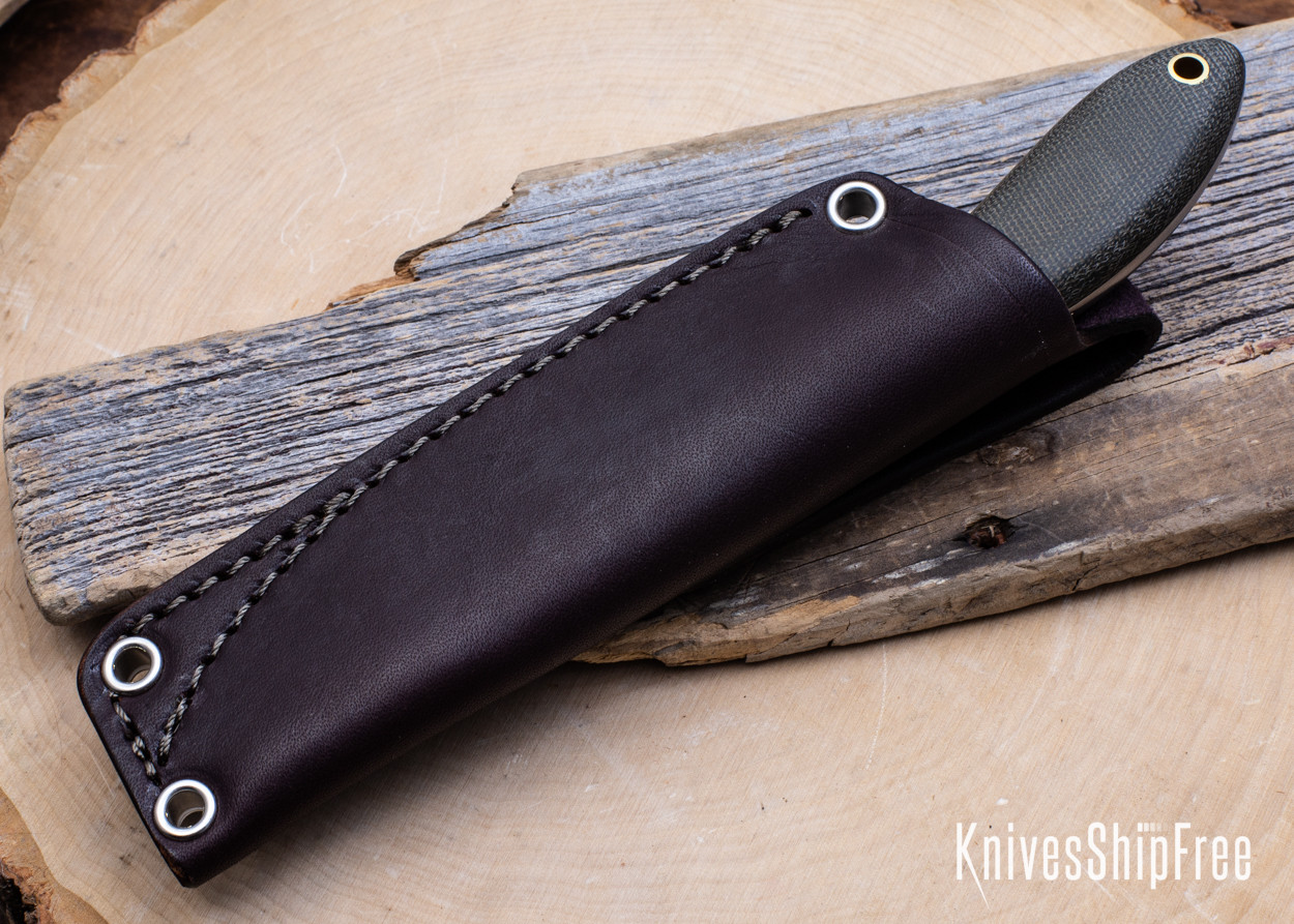 L.T. Wright Knives: Small Northern Hunter - AEB-L - High Saber Ground ...