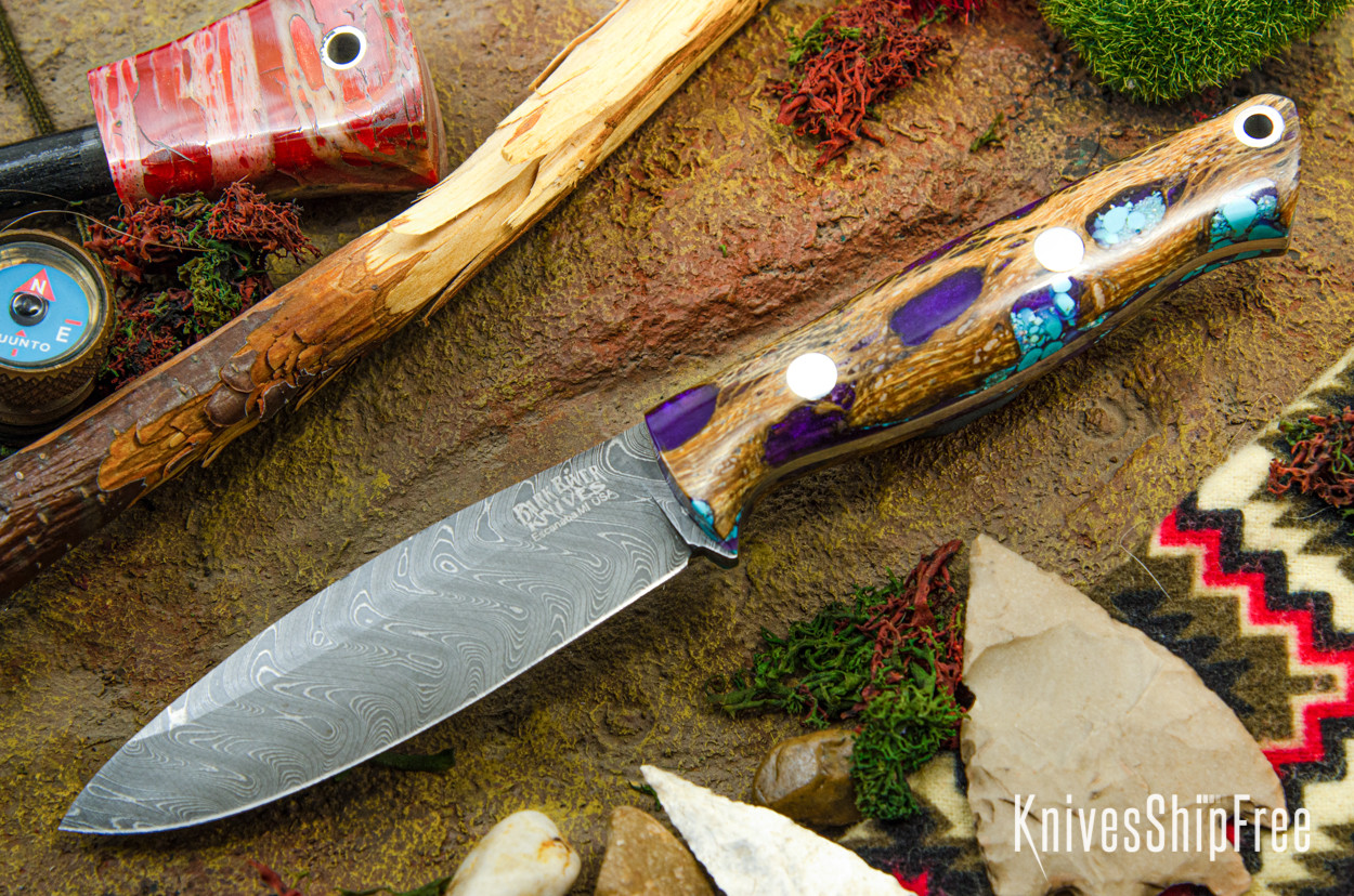 Bark River Knives: UP EDC - Purple Cholla Cactus with Turquoise #1 ...