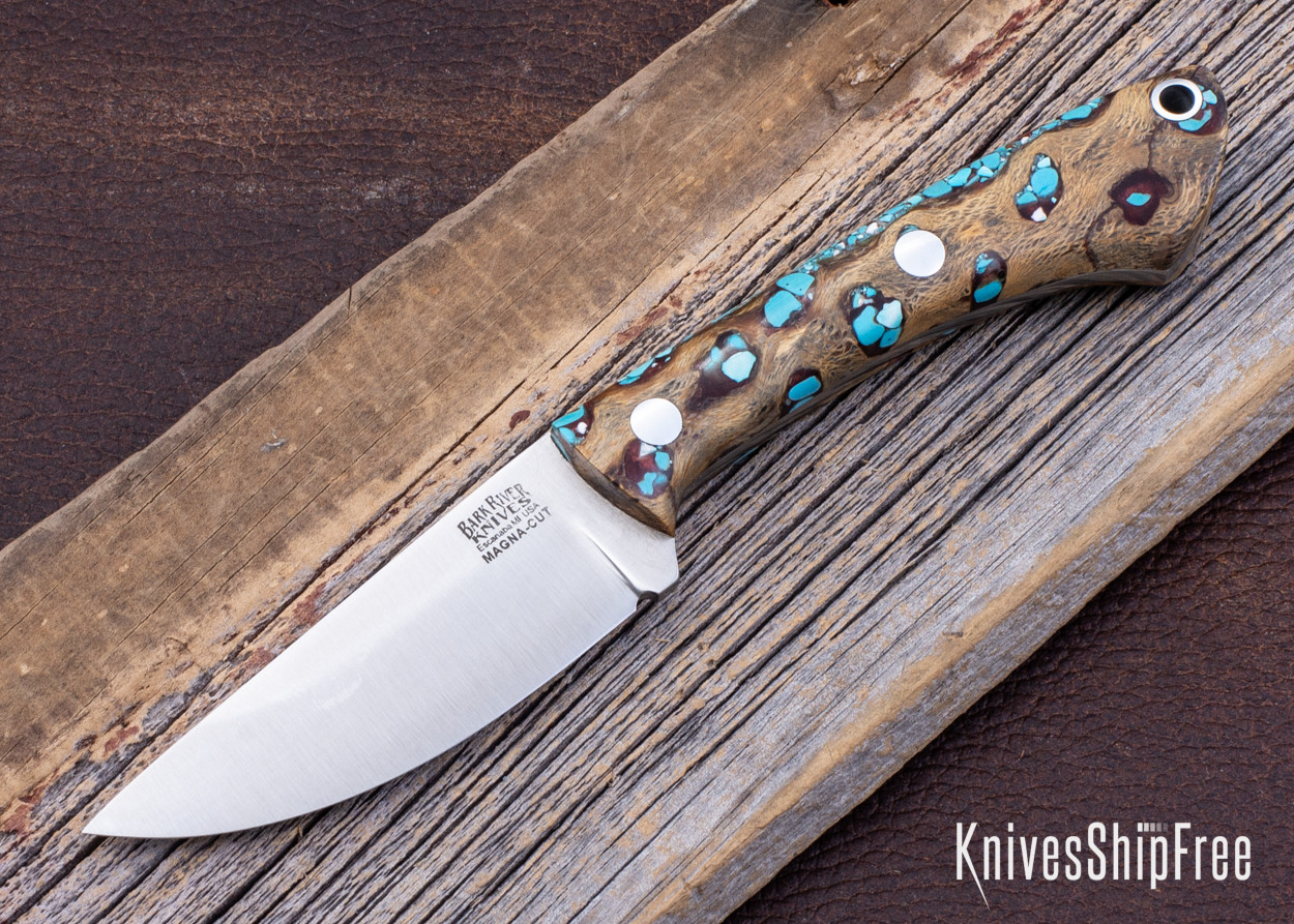 Bark River Knives: Iron River MagnaCut - Red Cholla Cactus with ...