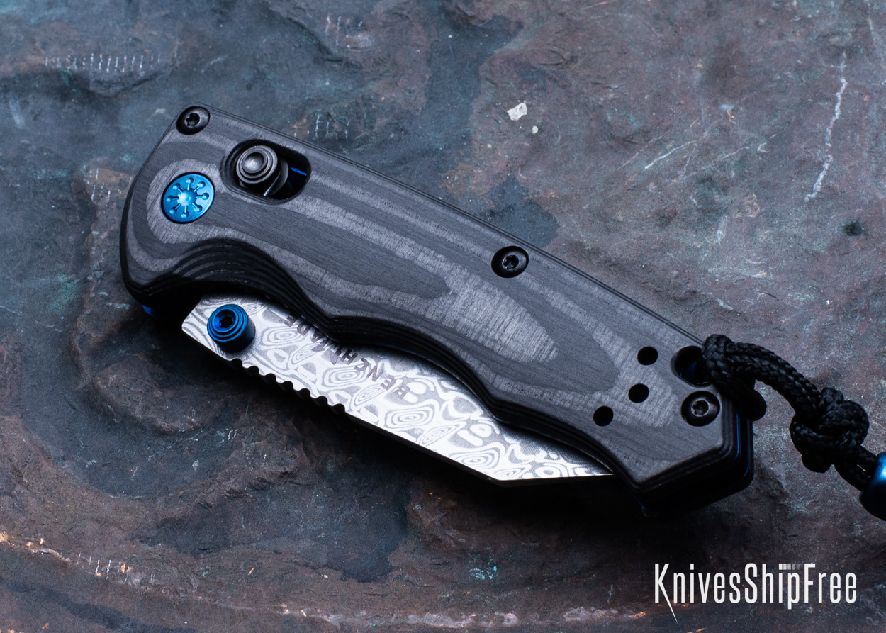 Benchmade Knives: 290BK Full Immunity - Crater Blue Aluminum - AXIS ...