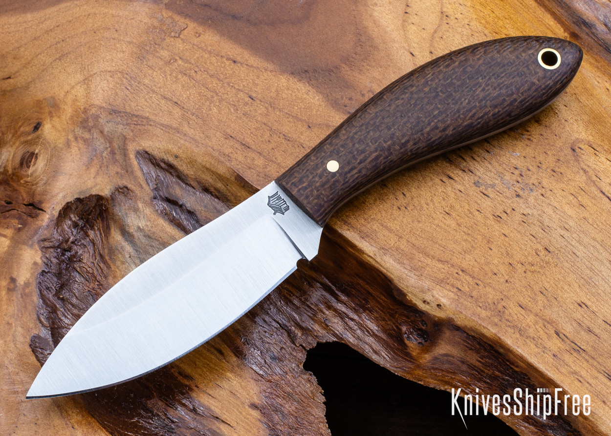 L.T. Wright Knives: Small Northern Hunter - AEB-L - High Saber Grind ...