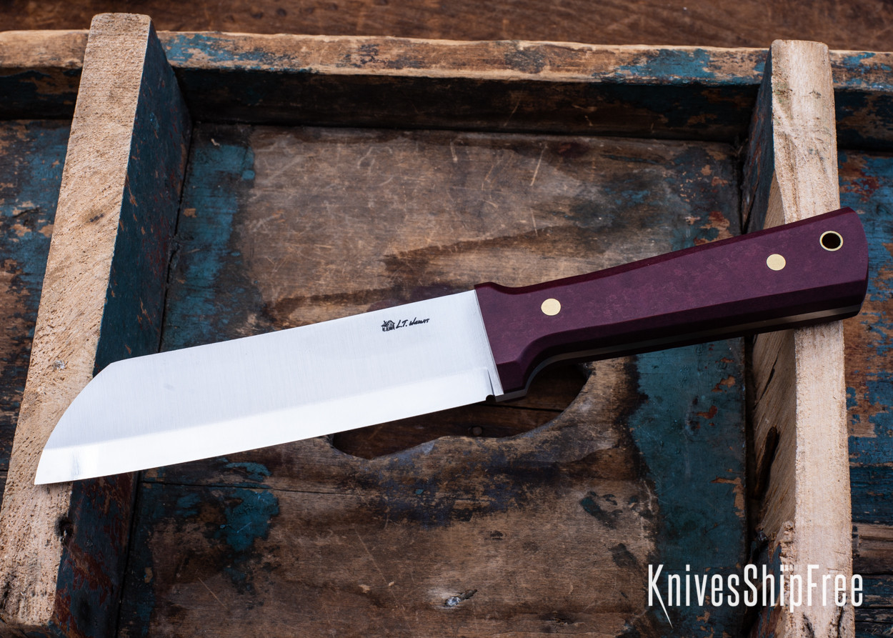 L.T. Wright Knives: The Regulator - Richlite Redstone - Matte - 01 Tool ...