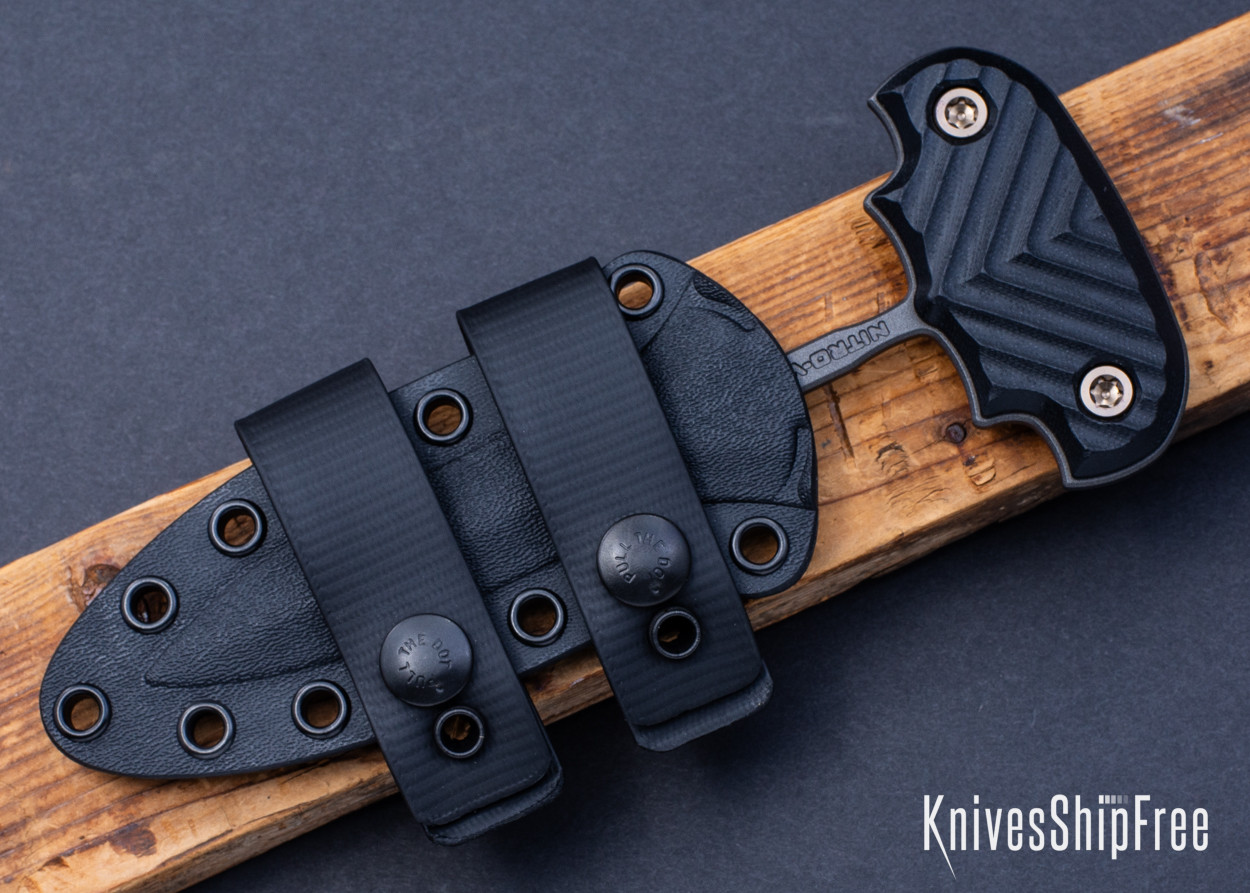 RMJ Tactical: Reaver - Black G-10 - Nitro-V - Tungsten Cerakote