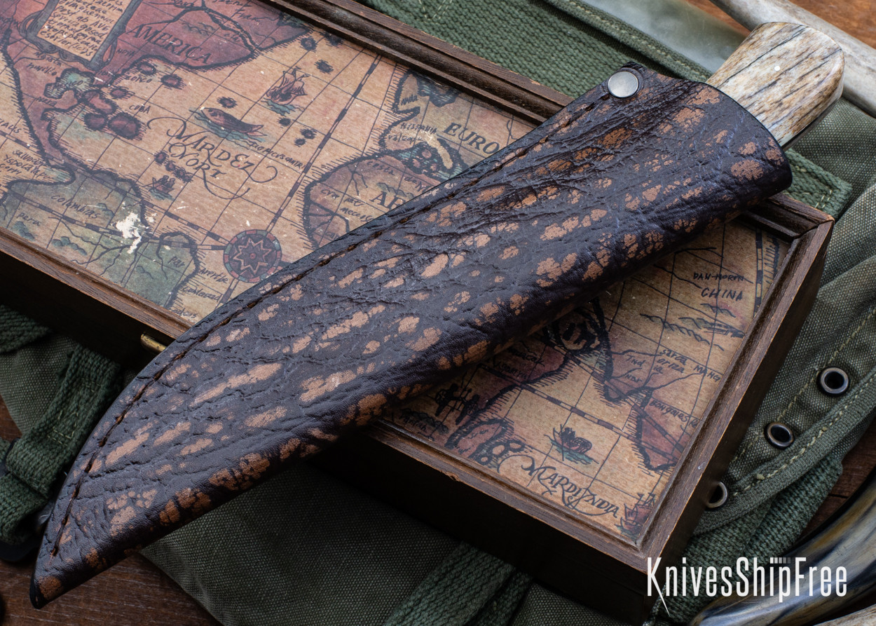 Arno Bernard Knives: Giant Series Buffalo - Wild Olive - AB23IJ004