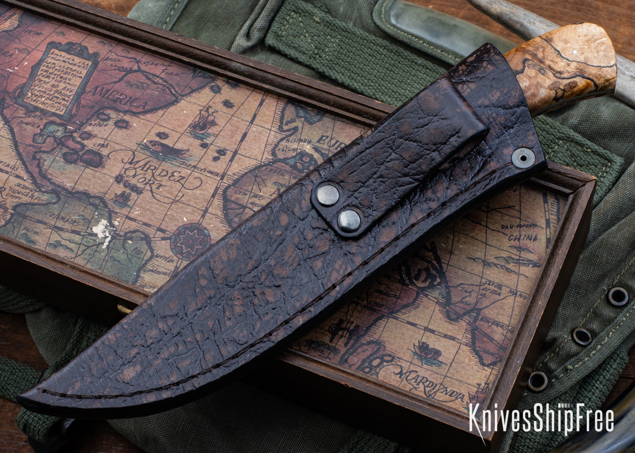 Arno Bernard Knives: Giant Series Elephant - Spalted Maple - AB23IJ006