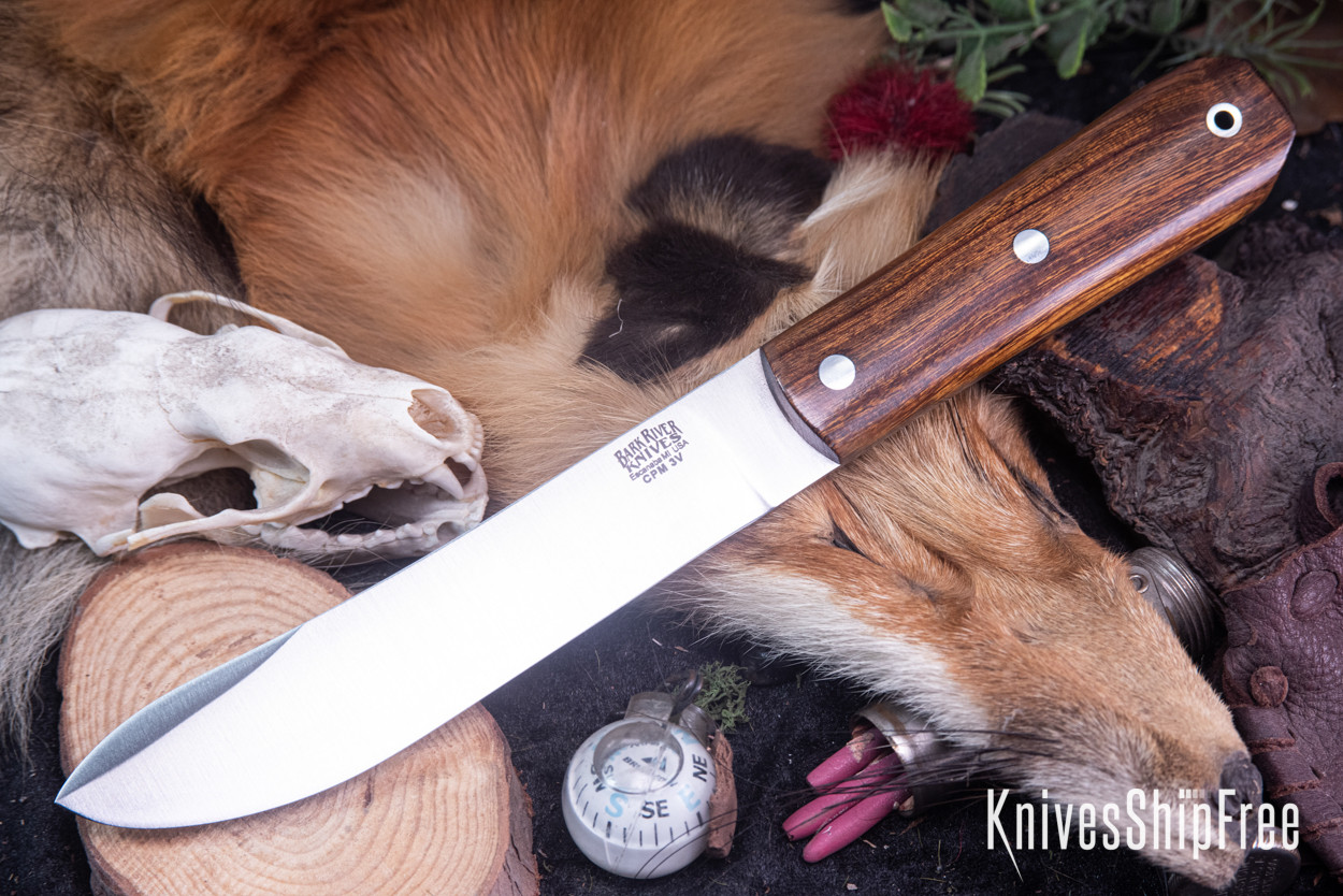 Bark River Knives: Mountain Man - 5" Blade - CPM 3V - Desert Ironwood #1