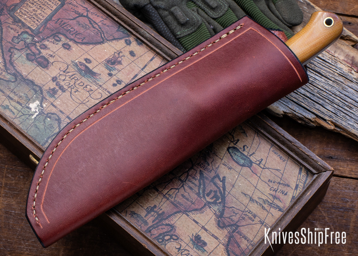 Lishen Knives: Lovecraft - Vintage Canvas Micarta - Brass Pins - AEB-L ...