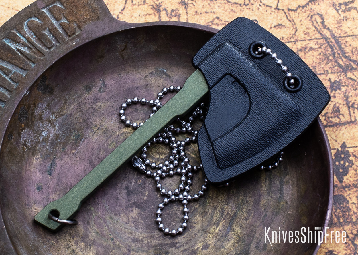 RMJ Tactical: Mortifer Mini Tomahawk - Crocodile Green Cerakote - Nitro ...