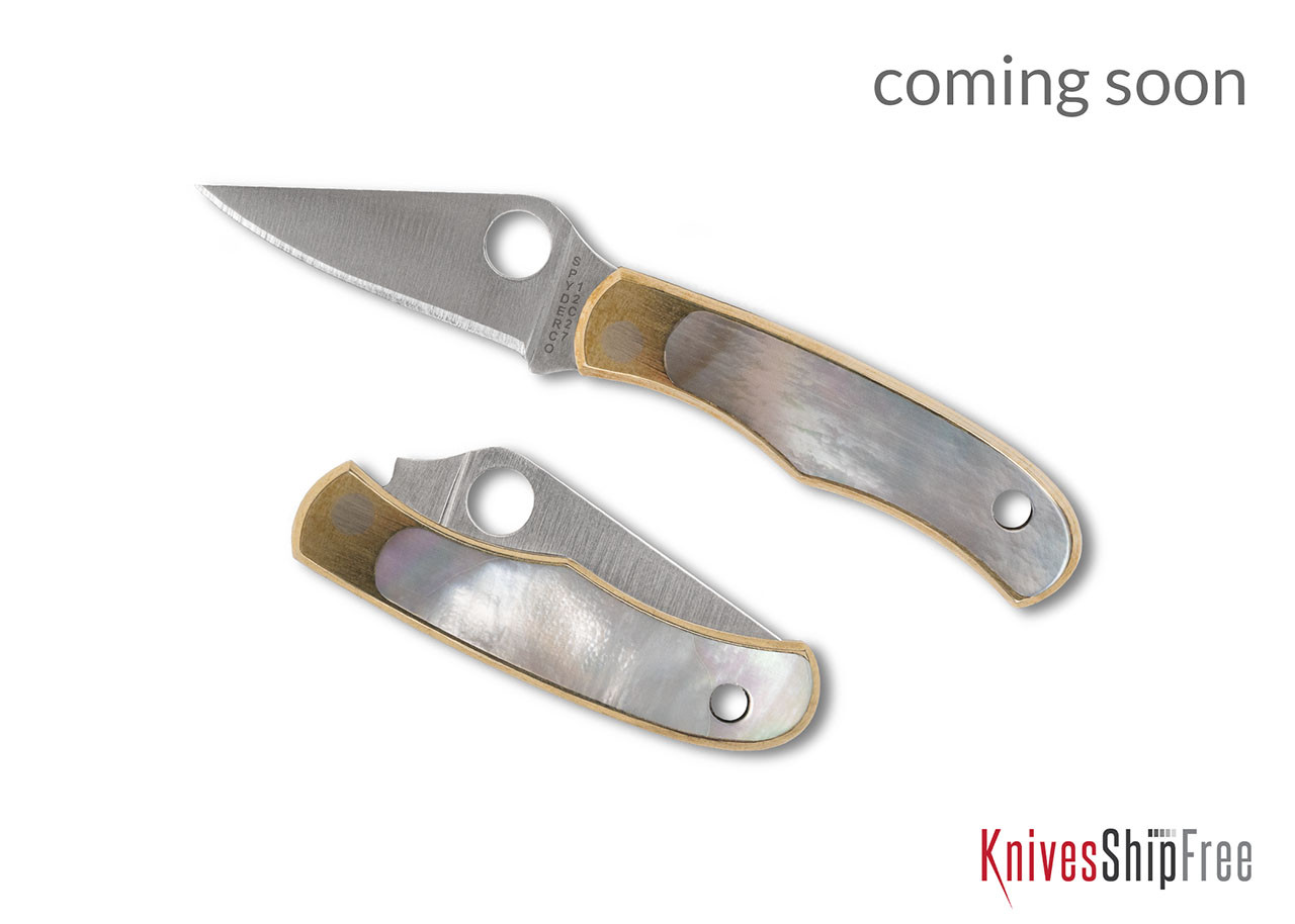 Spyderco: Bug - Slipjoint - Nickel Silver - Abalone