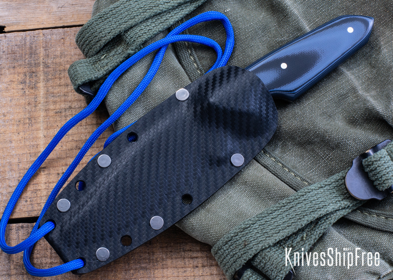 Muteki: 3.63" Cyber Knife - Slate Grey & Black G10 - Hitachi White #1 ...