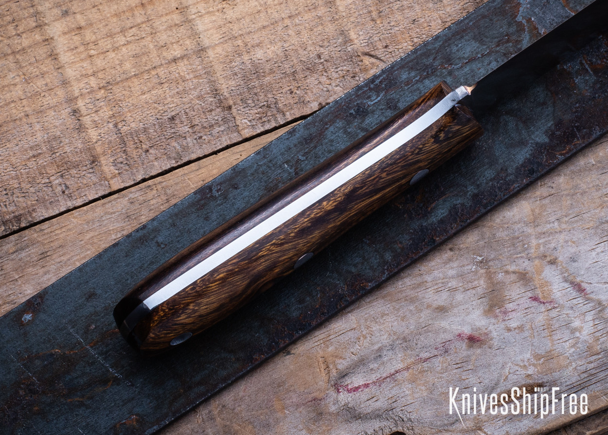 Lishen Knives: Orson 2 - Desert Ironwood - Aluminum Pins - AEB-L ...