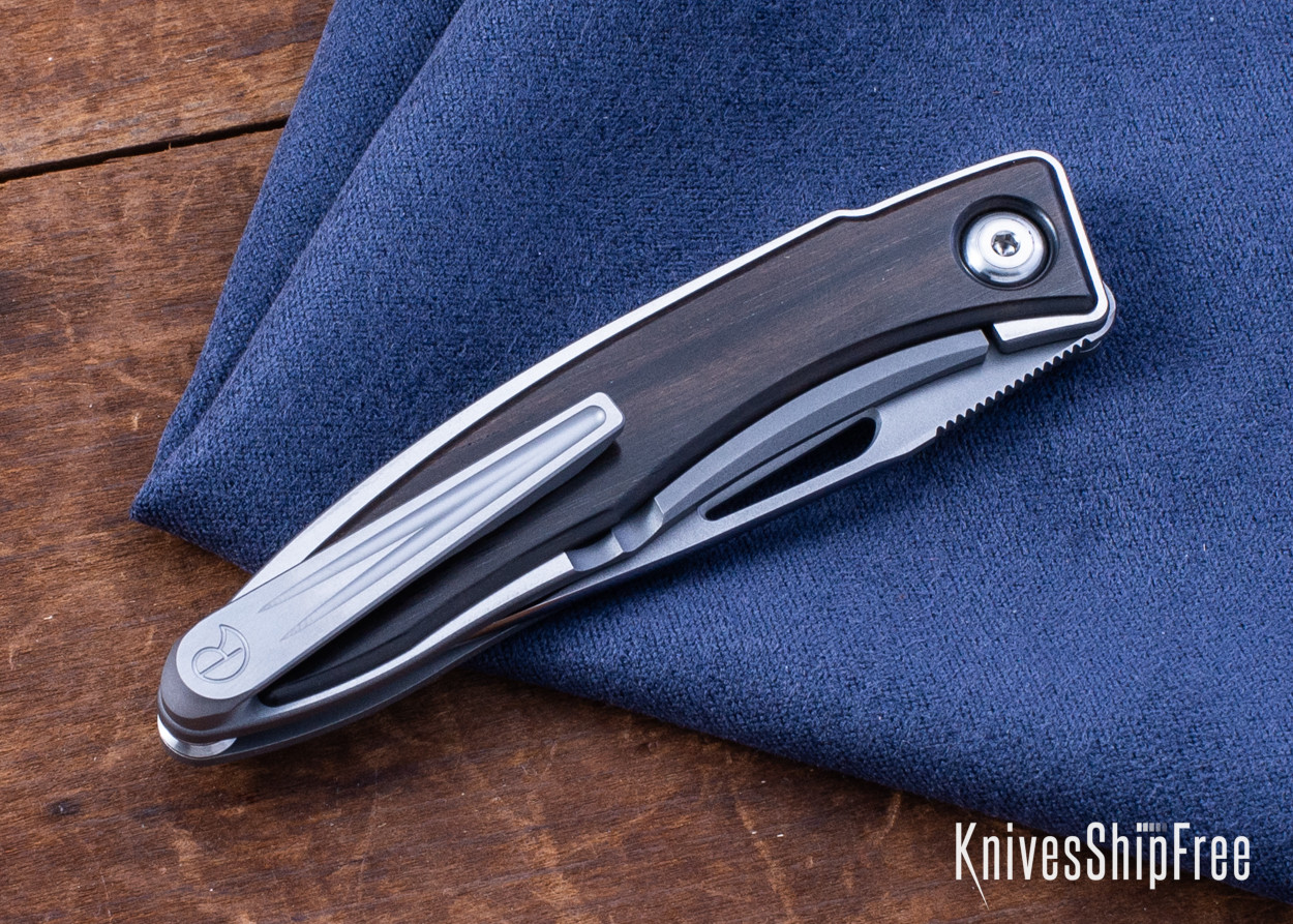 Chris Reeve Knives: Mnandi - Macassar Ebony - CR06KK007
