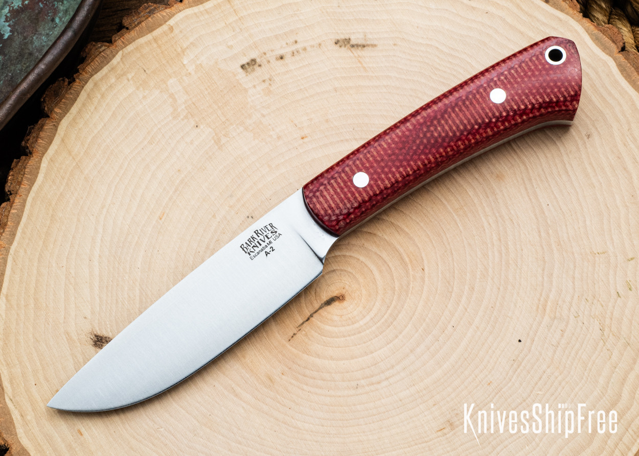 Bark River Knives: Highland Special - A2 - Firedog Canvas