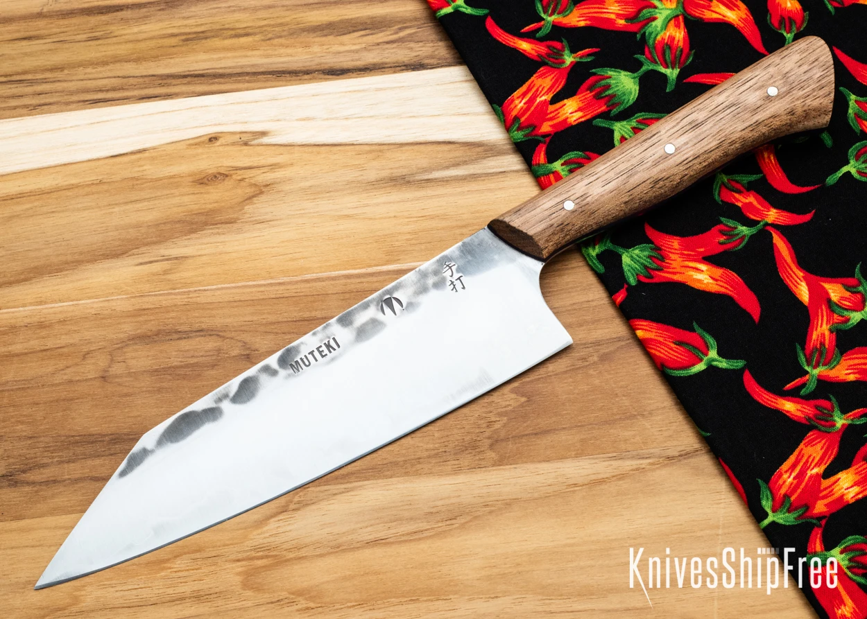 Muteki: 6.9" Kirituke - Hickory - Purple G10 Liners - Hitachi White #1 ...