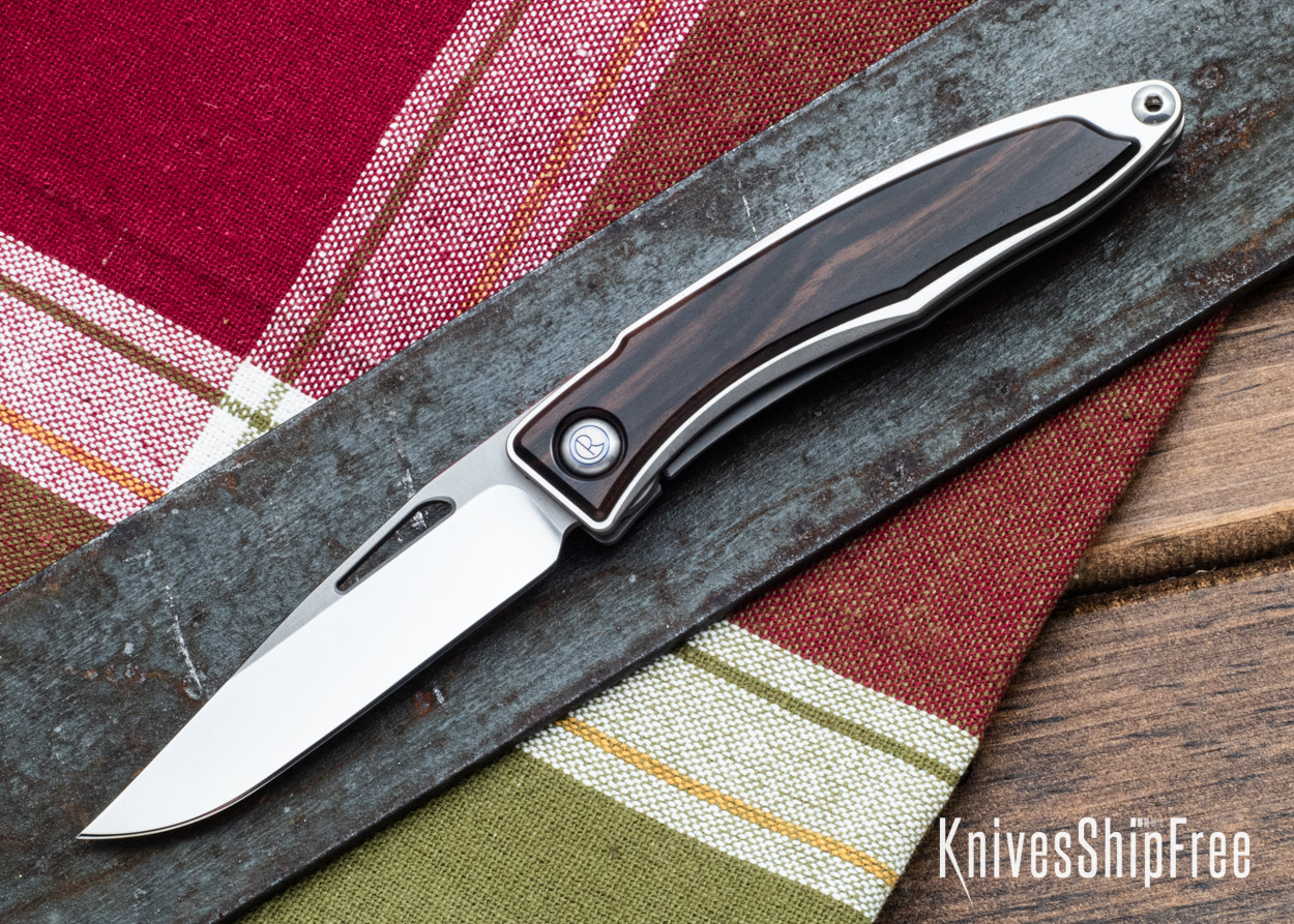 Chris Reeve Knives: Mnandi - Macassar Ebony - CR06BL004
