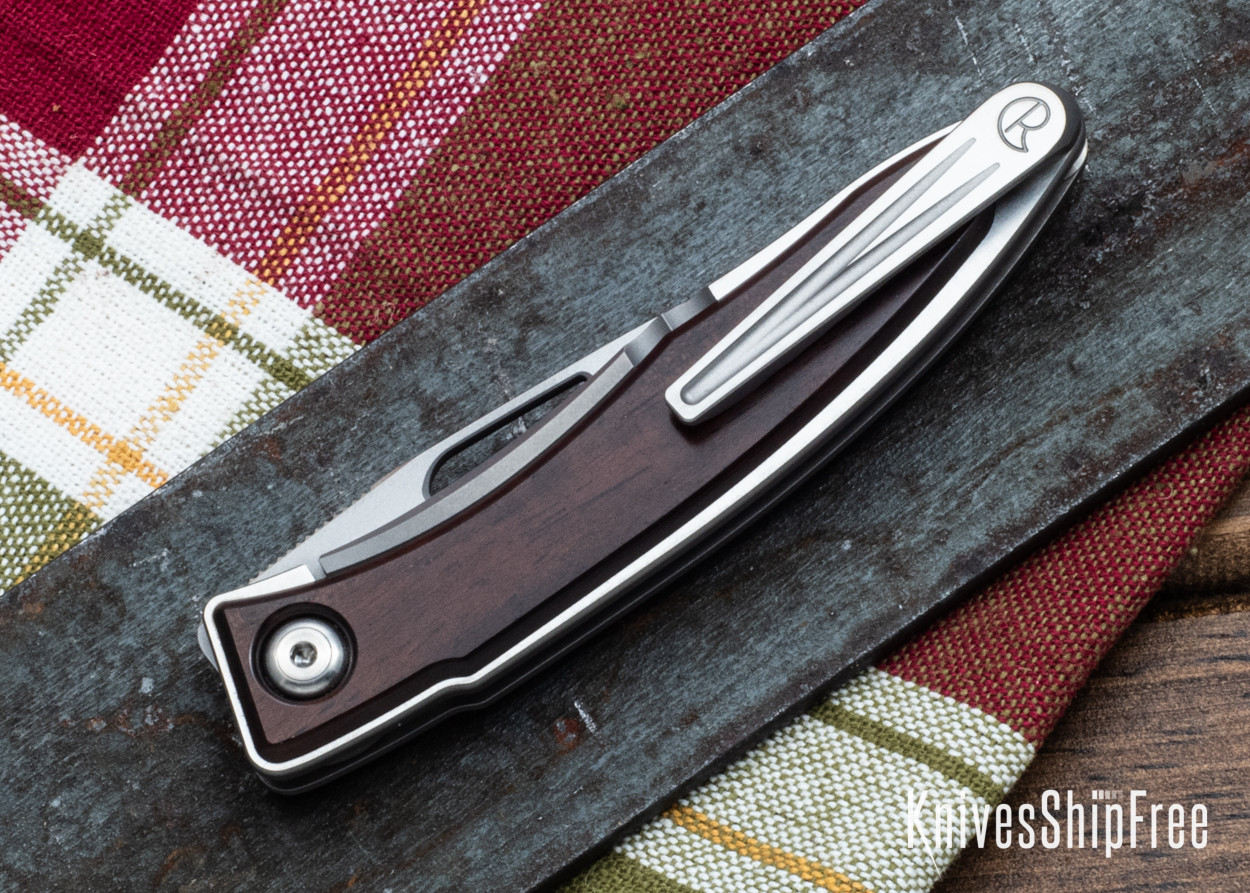 Chris Reeve Knives: Mnandi - Macassar Ebony - CR06BL007